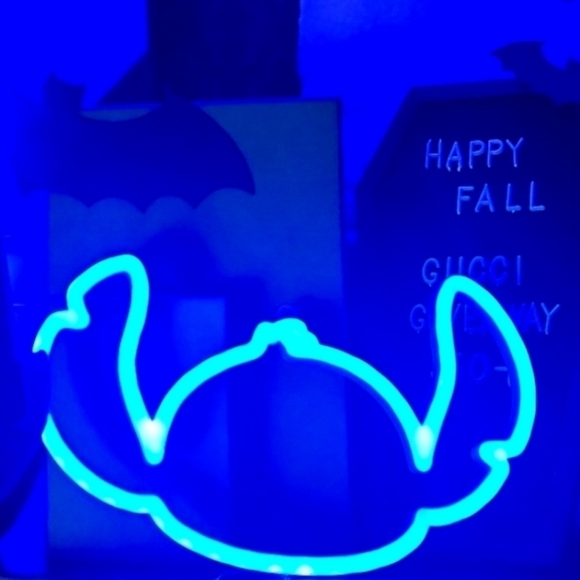 Disney | Holiday | New Disney Neon Stitch Sign | Poshmark